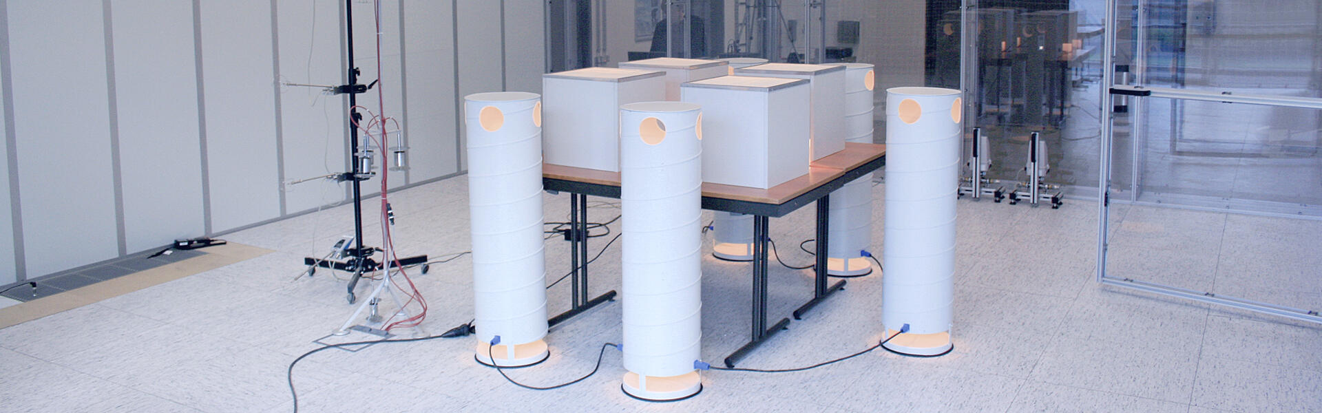 Air flow laboratory: Realistically simulating designs | Kampmann